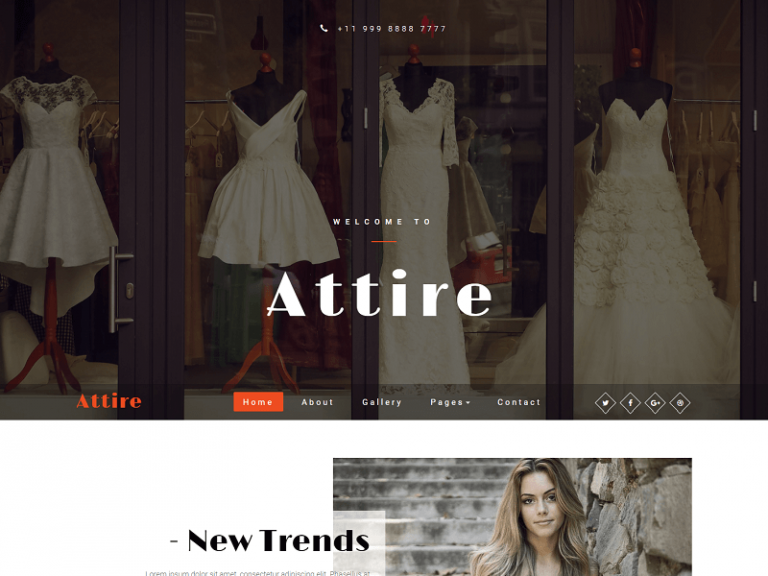 30 Best Free Fashion HTML Website Templates 2024
