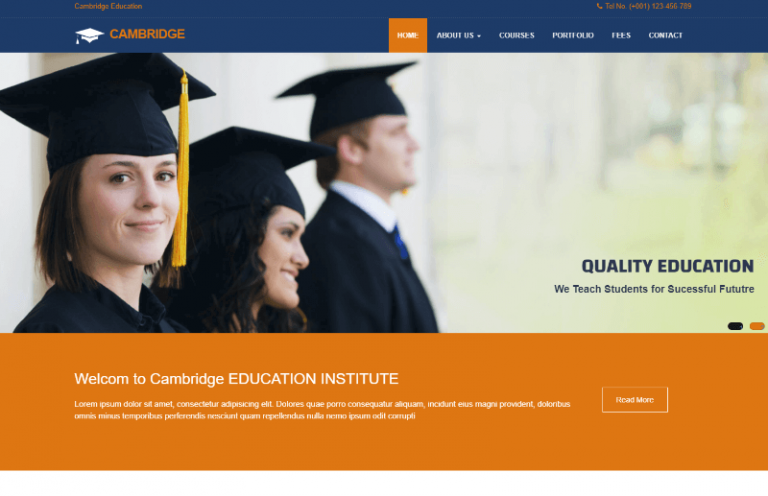 26 Best Free Education HTML Website Templates 2022