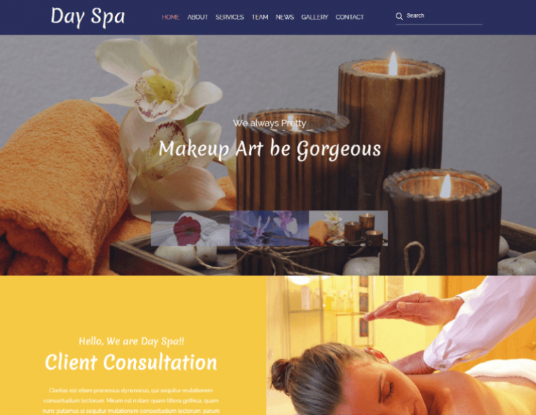 26 Best Free Spa Salon HTML Website Templates 2024