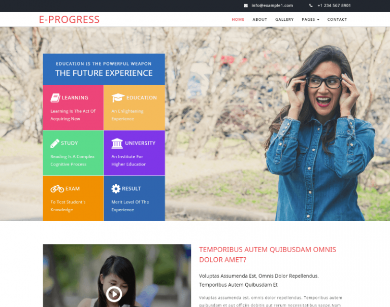 26 Best Free Education HTML Website Templates 2022