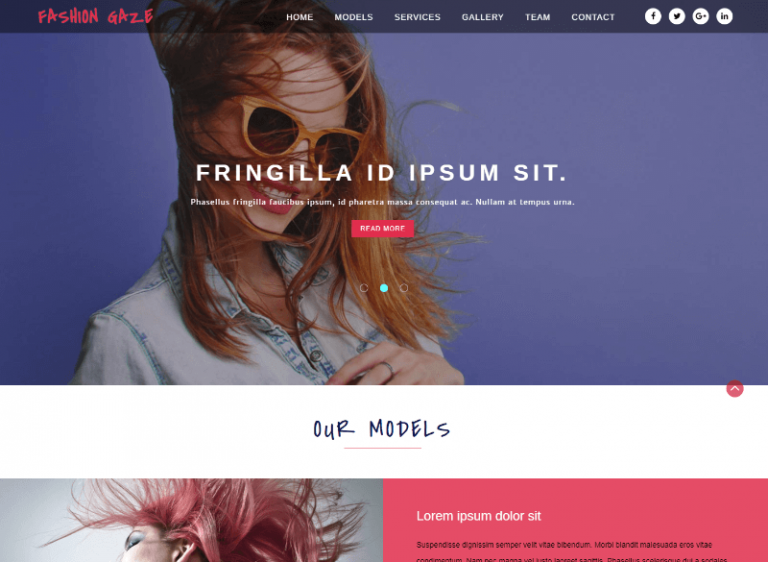 30 Best Free Fashion HTML Website Templates 2024