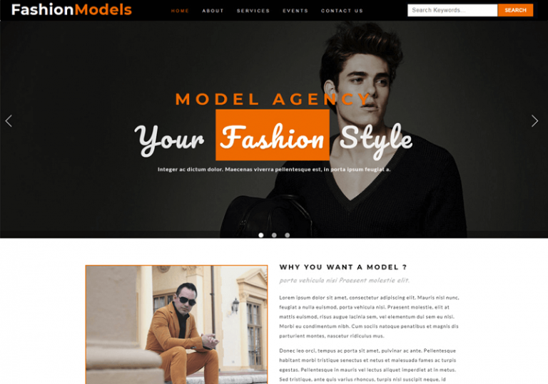 30 Best Free Fashion HTML Website Templates 2024
