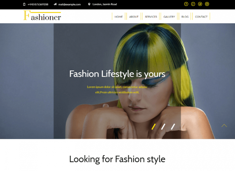 30 Best Free Fashion HTML Website Templates 2024