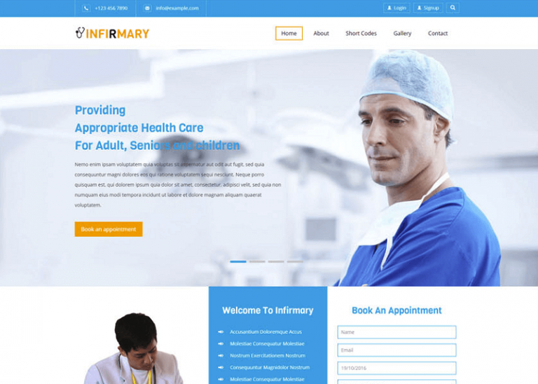 27 Best Free Health Medical HTML Website Templates 2024