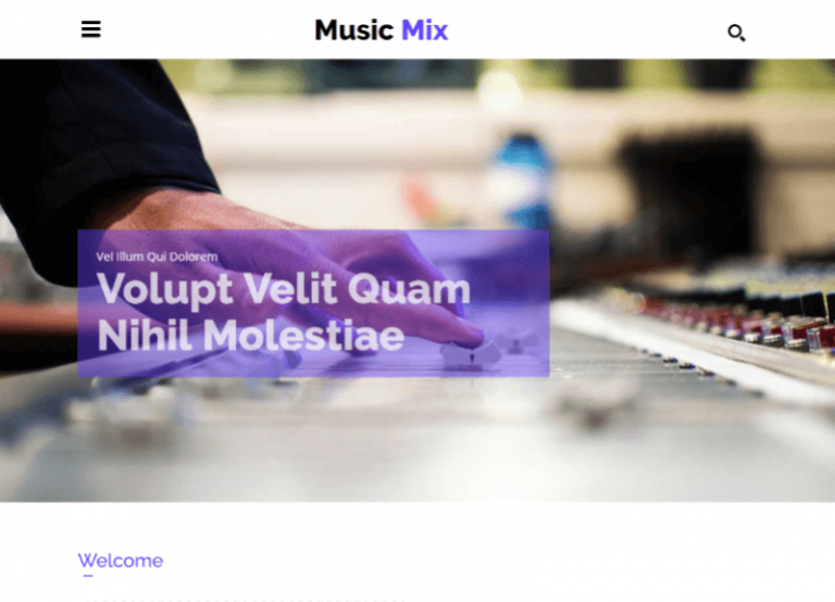 25 Best Free Music HTML Website Templates 2024