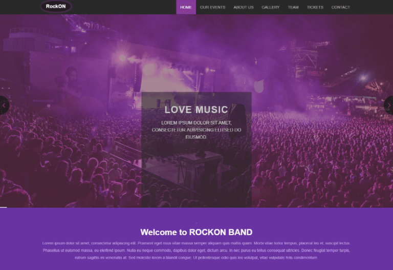 25 Best Free Music HTML Website Templates 2024