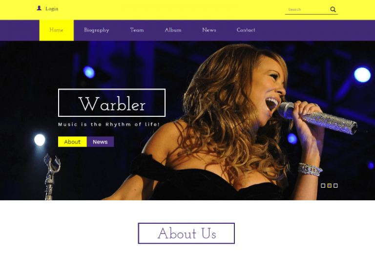 25 Best Free Music HTML Website Templates 2024