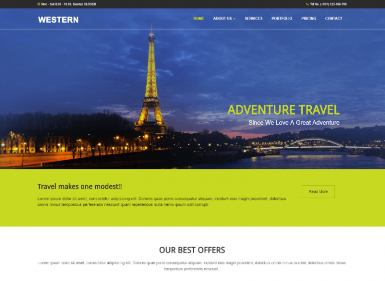 26 Best Free Travel HTML Website Templates 2024