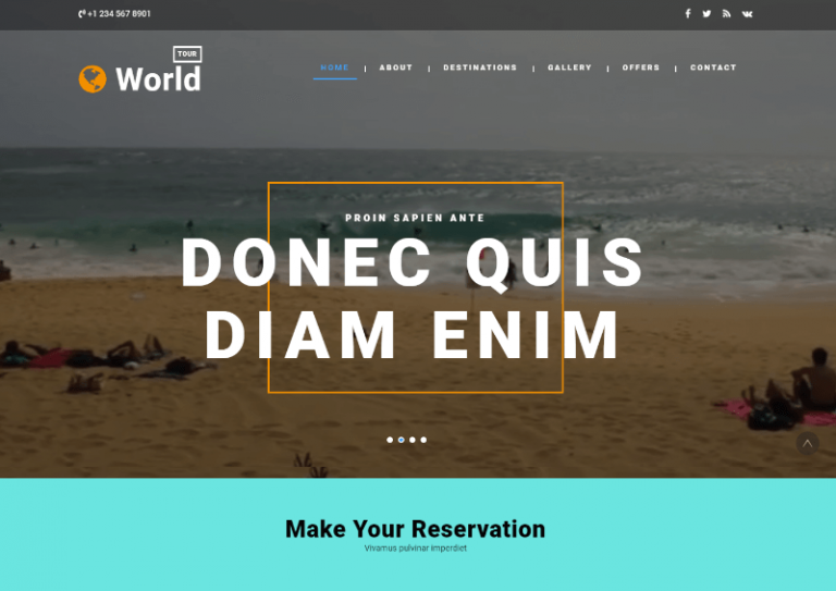 26 Best Free Travel HTML Website Templates 2024
