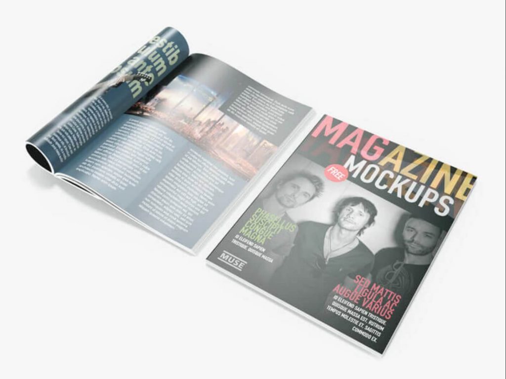 20 Best Free Magazine Mockups - Digital Template Market