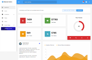 35 Best Free HTML5 Admin Dashboard Templates 2025