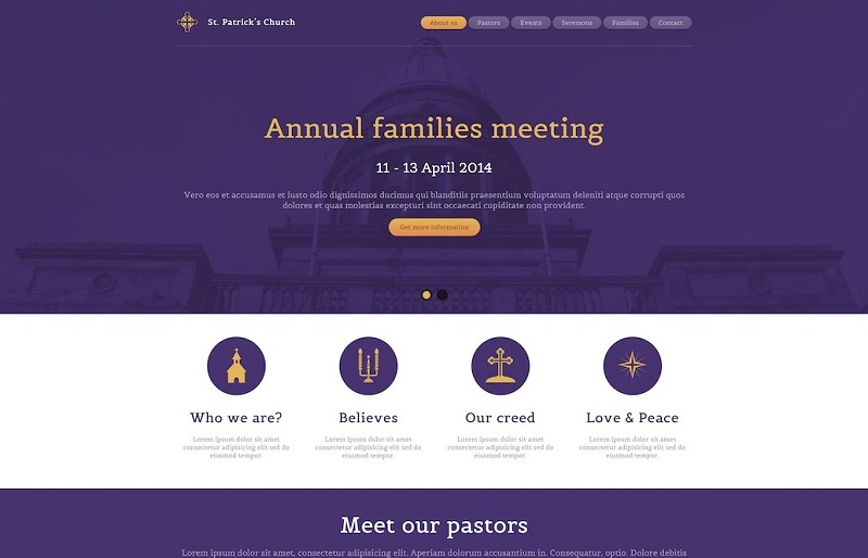 Best Free Church HTML Website Templates 2024 Digital Template Market