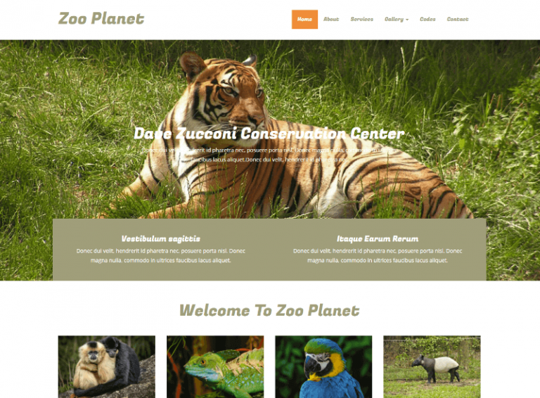 26 Best Free Animals Pets HTML Website Templates 2024