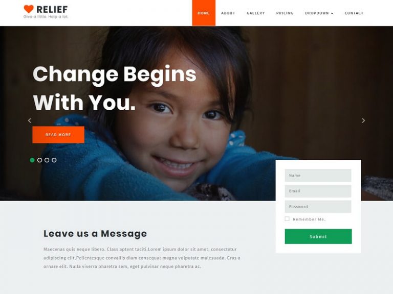 26 Best Free Society And People HTML Website Templates 2024