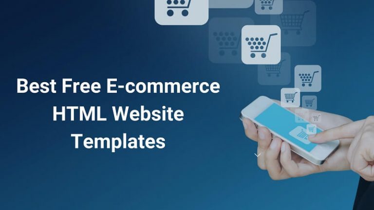22 Best Free E-commerce HTML Website Templates In 2025