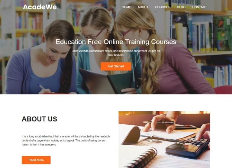 18 Best Free Education HTML Website Templates In 2025