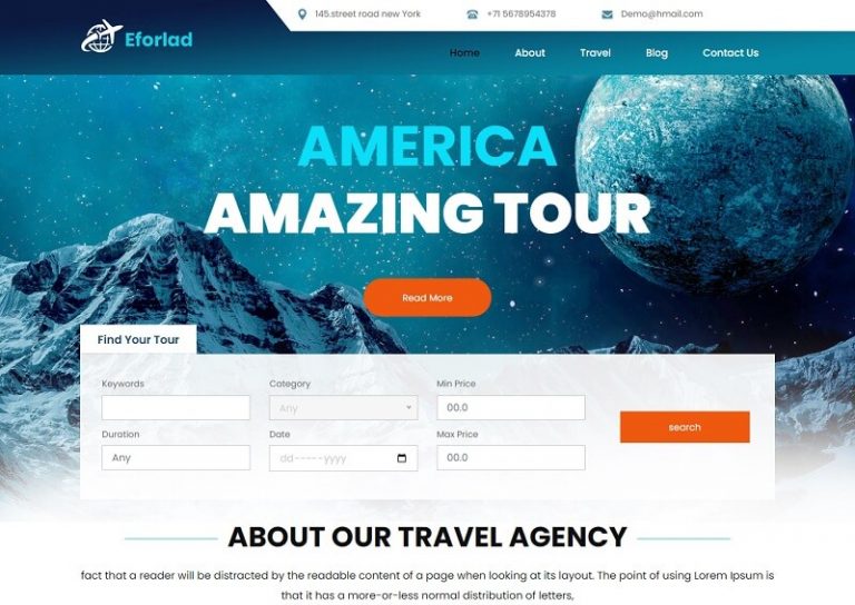 14 Best Free Travel HTML Website Templates In 2024