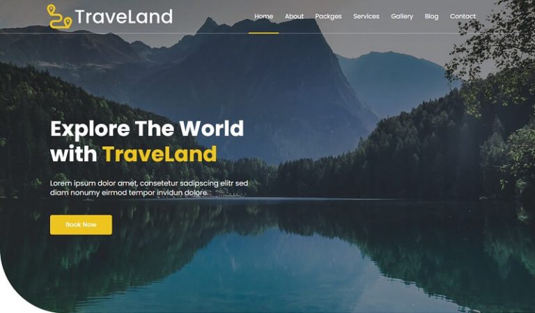 14 Best Free Travel HTML Website Templates In 2024