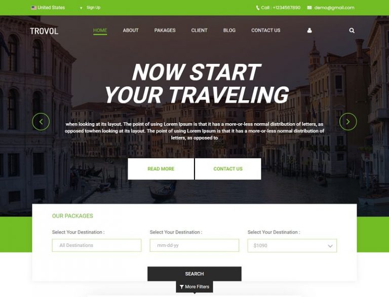 14 Best Free Travel HTML Website Templates In 2024