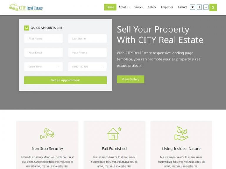 21 Best Free Real Estate HTML Website Templates In 2025