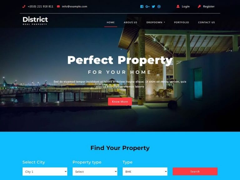 21 Best Free Real Estate HTML Website Templates In 2025