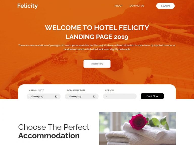 22 Best Free Hotel Booking HTML Website Templates In 2025