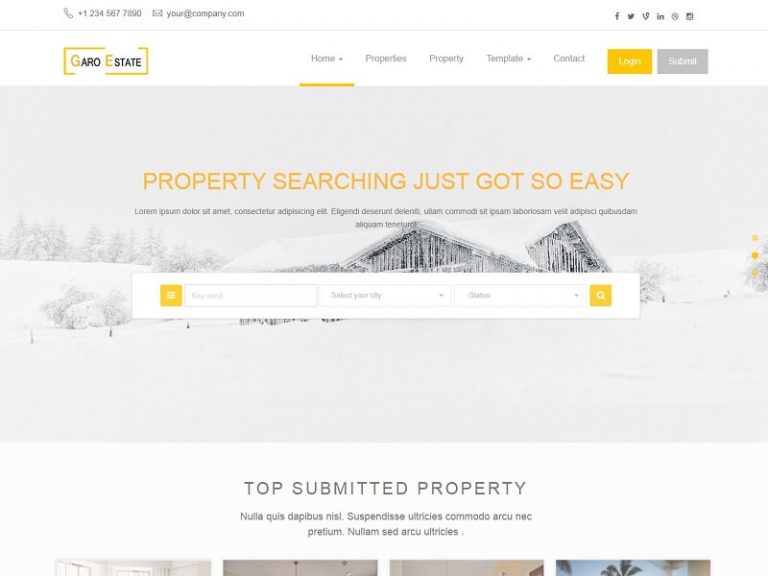 21 Best Free Real Estate HTML Website Templates In 2025