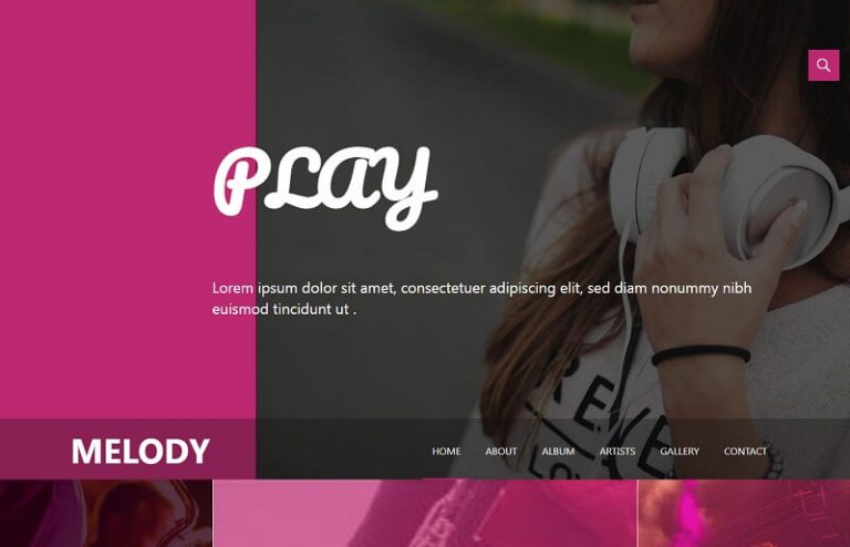 14 Best Free Music HTML Website Templates In 2025