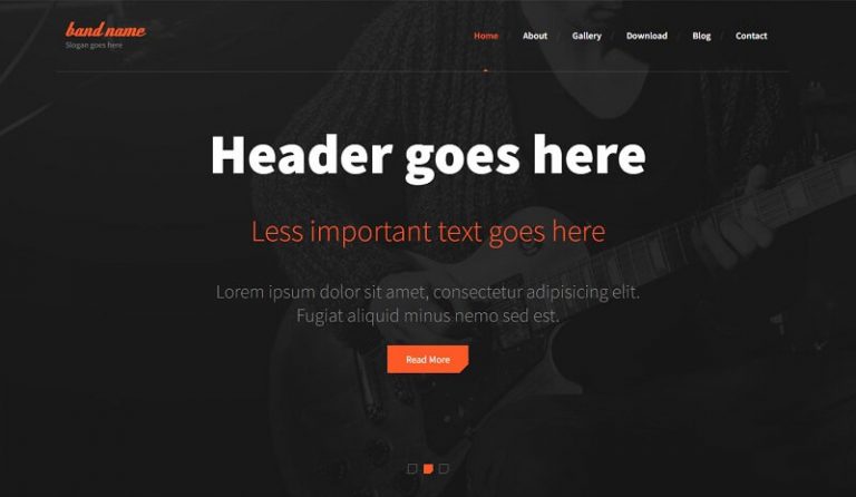 14 Best Free Music HTML Website Templates In 2025