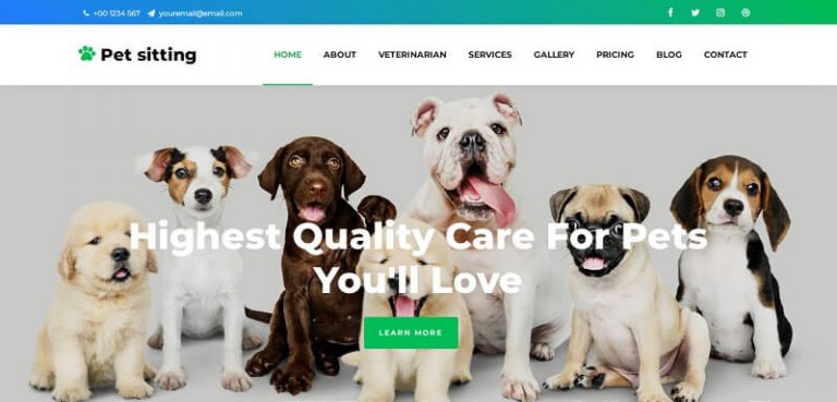 21 Best Free Animals Pets HTML Website Templates In 2025