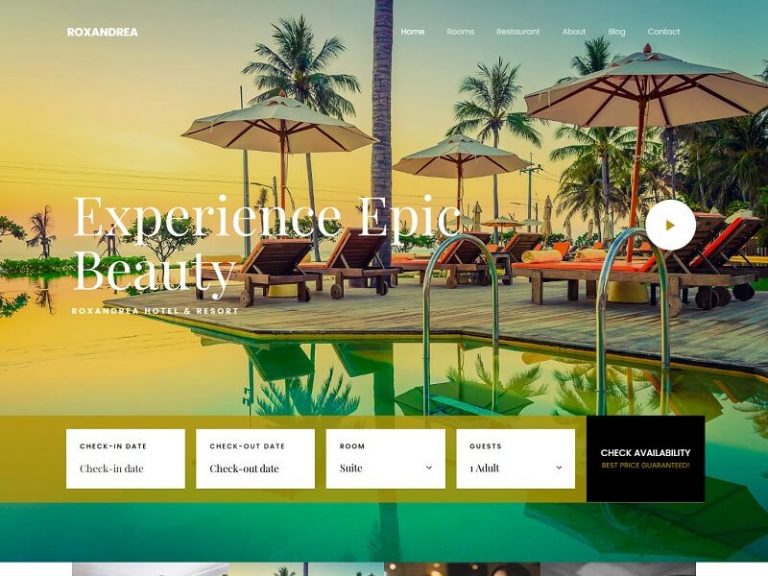 22 Best Free Hotel Booking HTML Website Templates In 2025