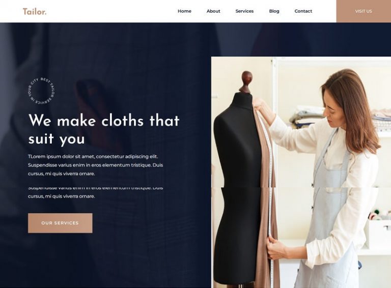 22 Best Free Fashion HTML Website Templates In 2025