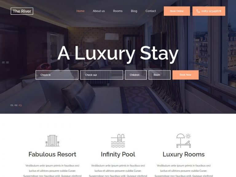 22 Best Free Hotel Booking HTML Website Templates In 2025