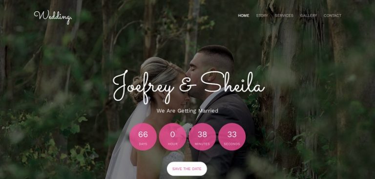 20 Best Free Wedding HTML Website Templates In 2024