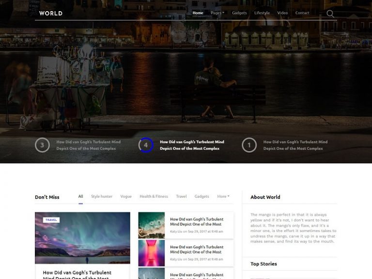 12 Best Free Magazine HTML Website Templates In 2025