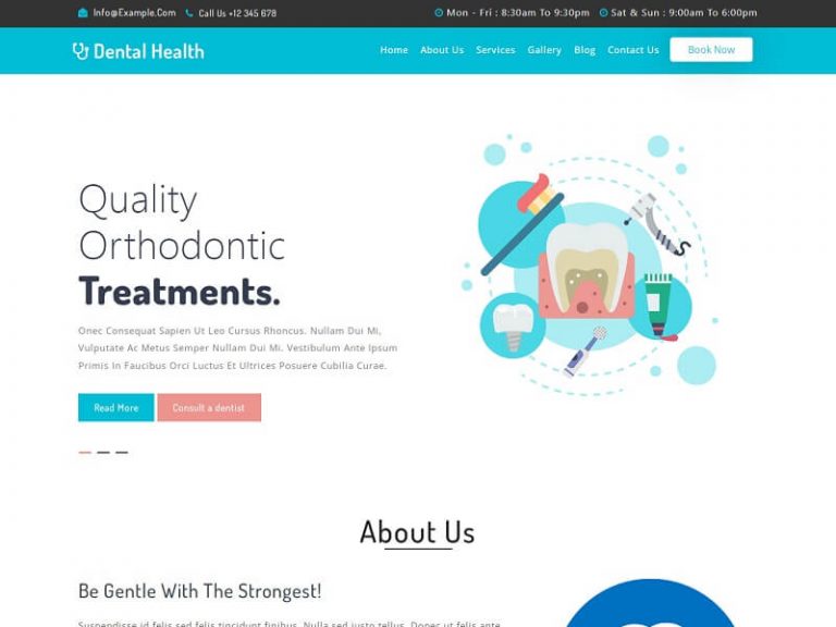 10 Best Free Dental Clinic HTML Website Templates In 2026